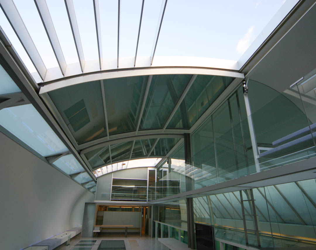 retractable underslung roof | meia – Moving Elements in Architecture